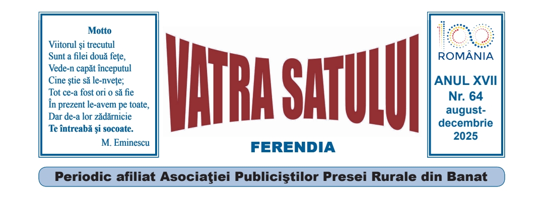 „Vatra Satului” (nr. 64, august – decembrie 2025) | UZPR CARAS SEVERIN